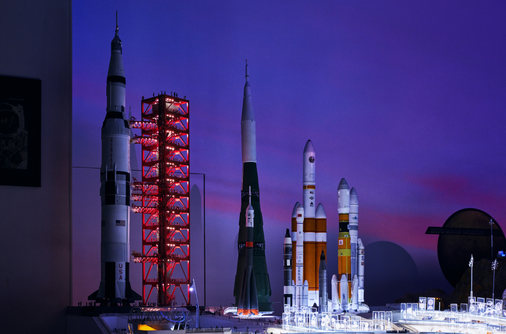space center - SMALL WORLDS Miniature Museum | - one of the largest ...